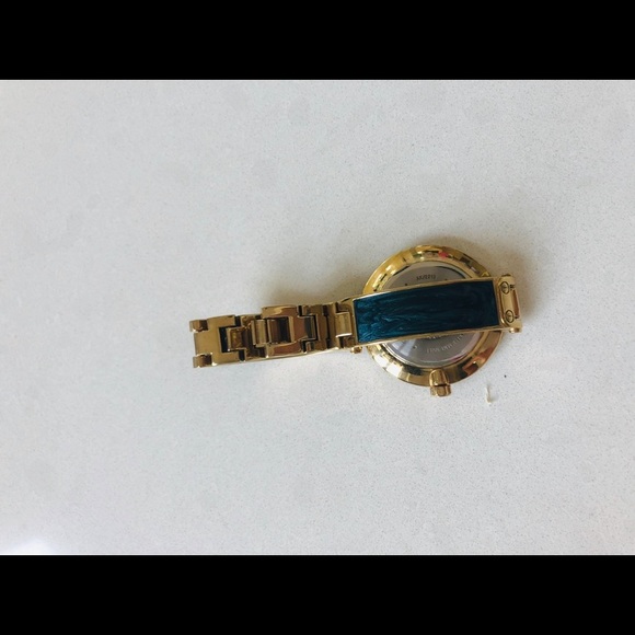 Anne Klein | Accessories | Anne Klein Blue And Gold Watch | Poshmark